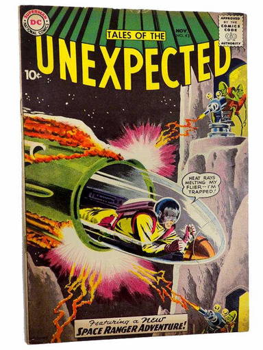 Rare Golden Age Tales Of The Unexpected Comic Book