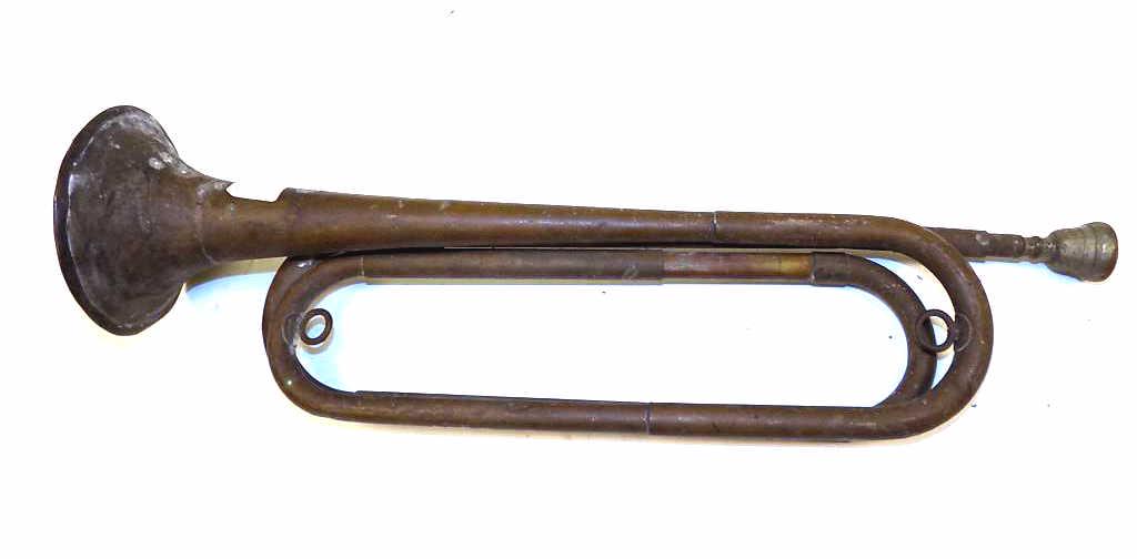 19th Century Civil War Copper Bugle