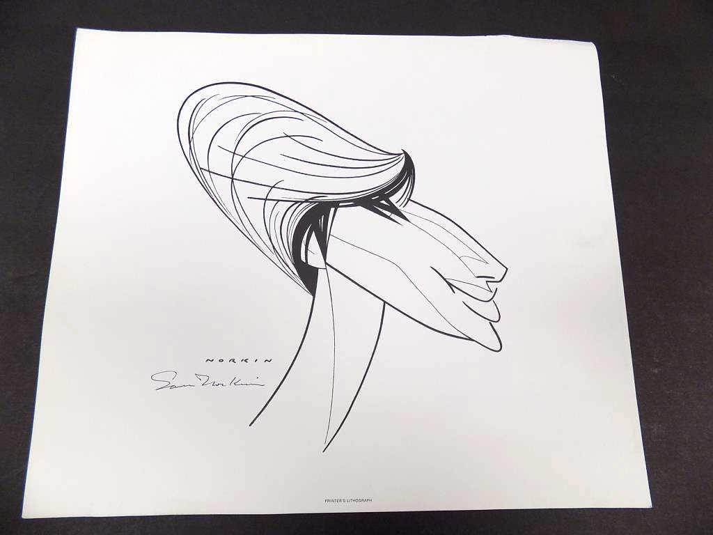 Sam Norkin - Barbara Streisand Lithograph Auction