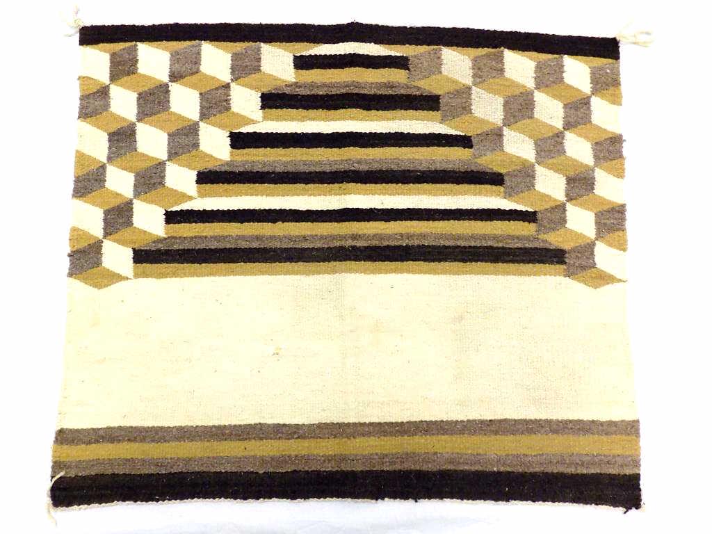 Native American Indian Navajo Tumbling Block Rug
