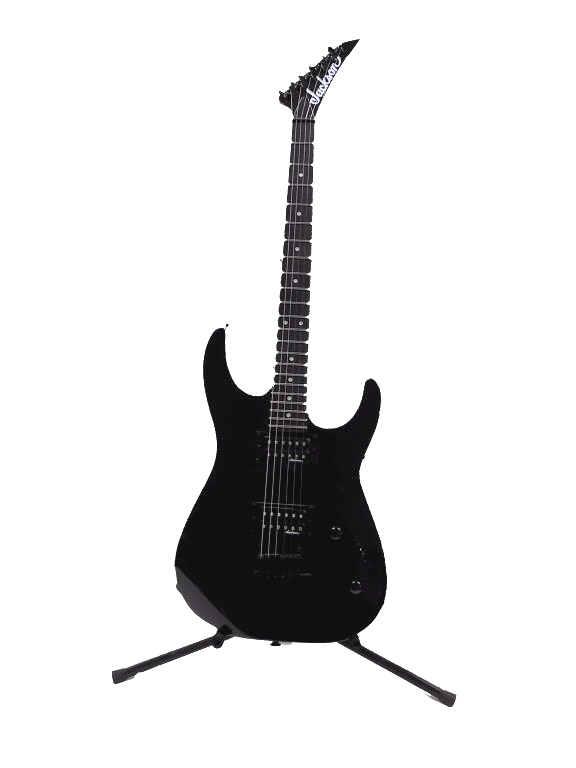 Jackson Black Stratocaster Electric Guitar Auction