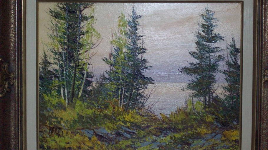 Roth Hudson Valley Woodlands Painting