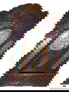 Original Gilbert "altai" Gingerbread Clock Auction