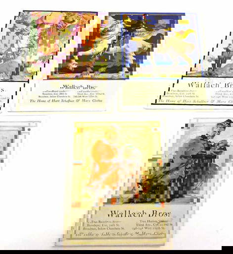 Rare Wallach Bros New York Fashion Catalogs