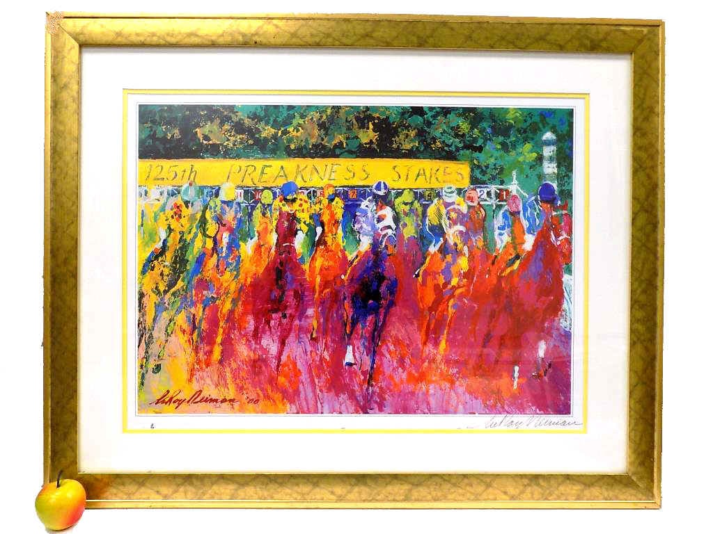 Leroy Neiman - 125th Preakness States Lithograph Auction