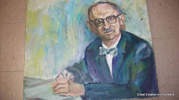 Aaron Copland Painting Max Pollak
