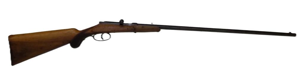 Antique German Single Shot .22 Bolt Action Rifle Auction