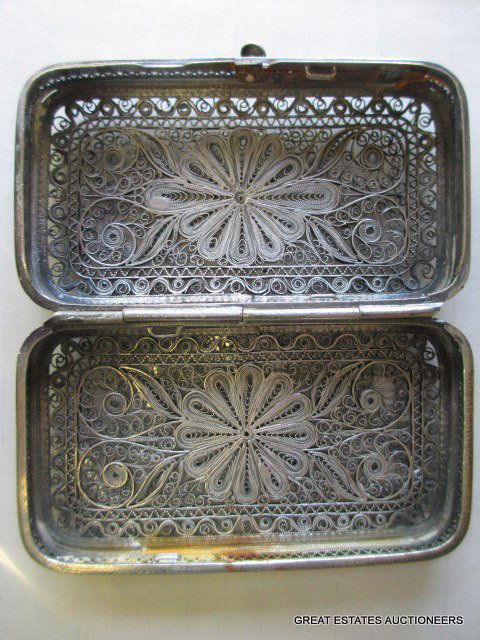 ALEXANDER TILLANDER EXTRAORDINARY SILVER BOX