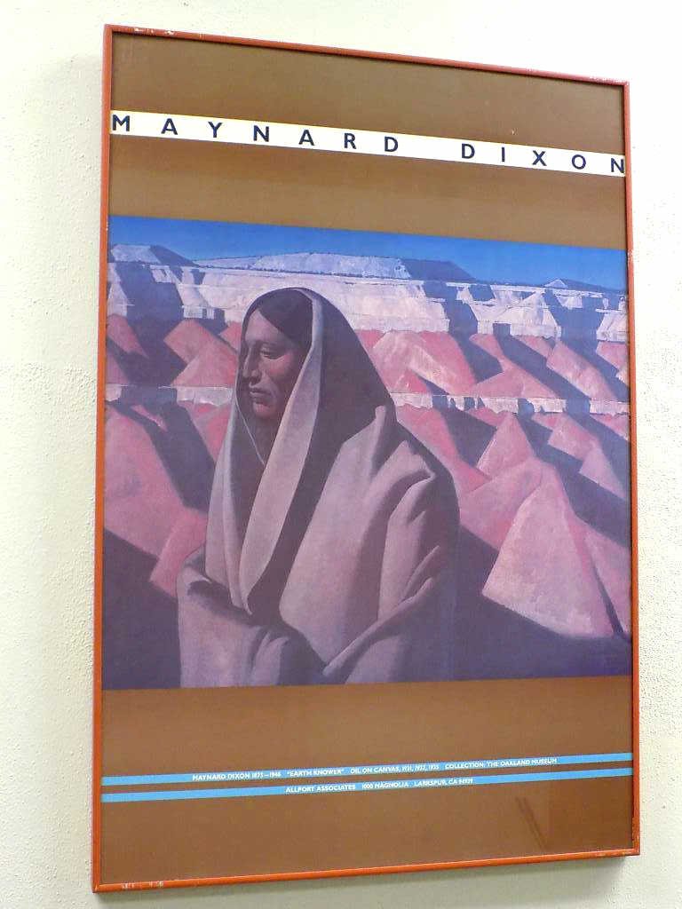 MAYNARD DIXON - EARTH KNOWER POSTER Maynard Dixon