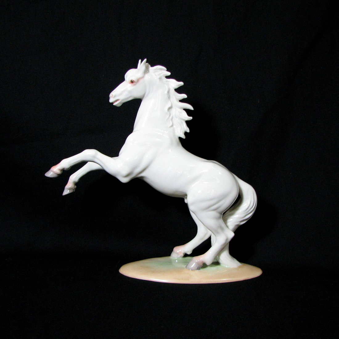 65: Edward Boehm Stallion Horse Sculpture, Signed