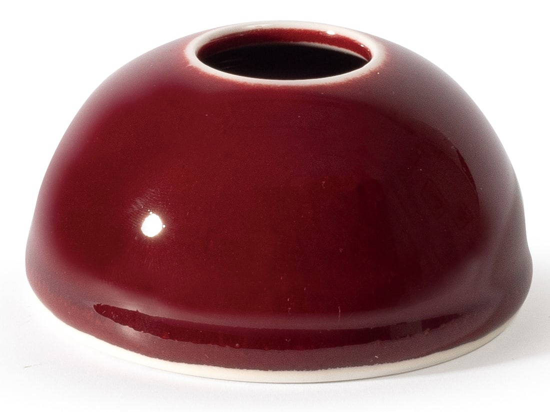 A Xiaofang Kiln Ruby Brush Washer Auction