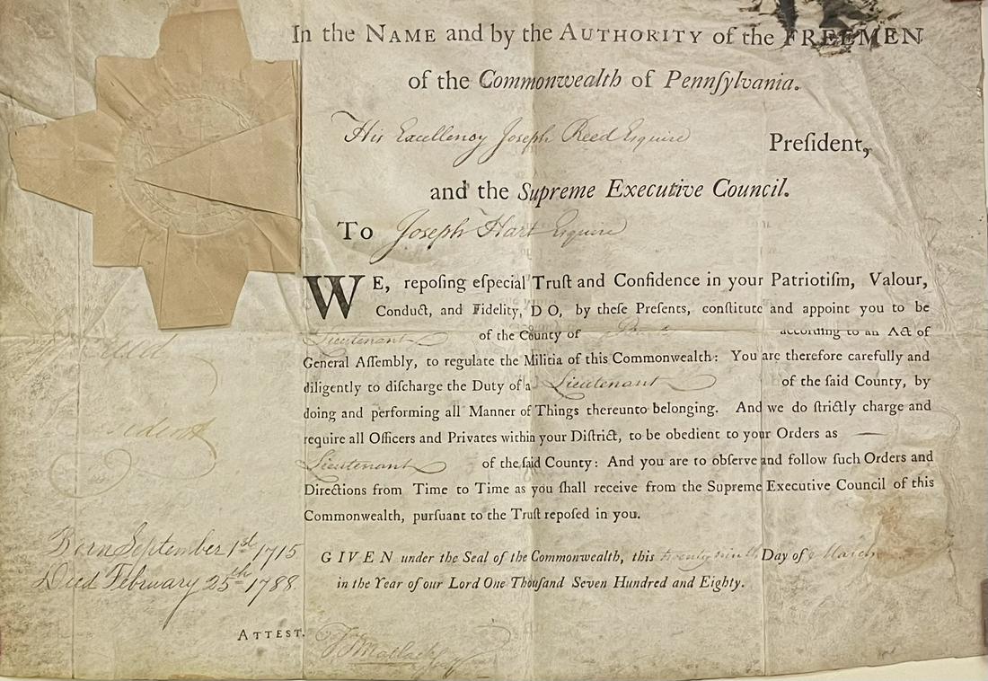 Timothy Matlack And Joseph Reed