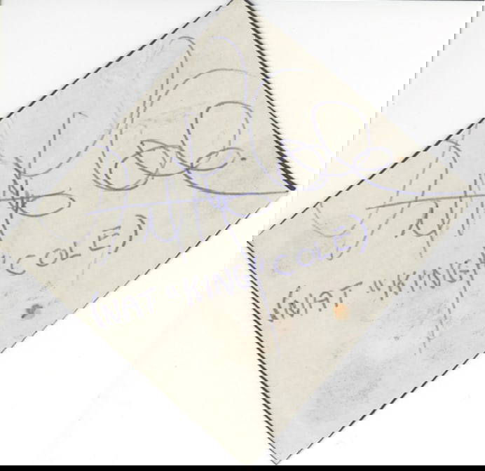 Nat King Cole, Duke Ellington, Cab Calloway Autographs Auction