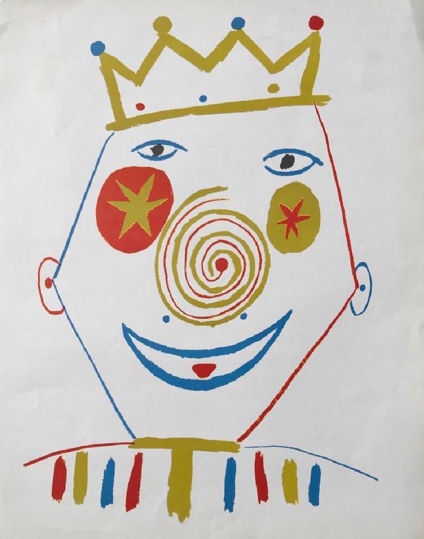Pablo PICASSO (1881-1973) Le roi carnaval - 1961