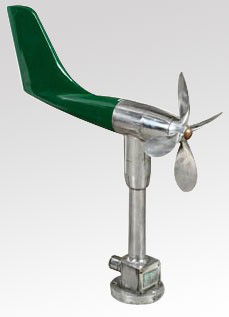 Girouette Anémomètre En Aluminium Et Fibre De Verre