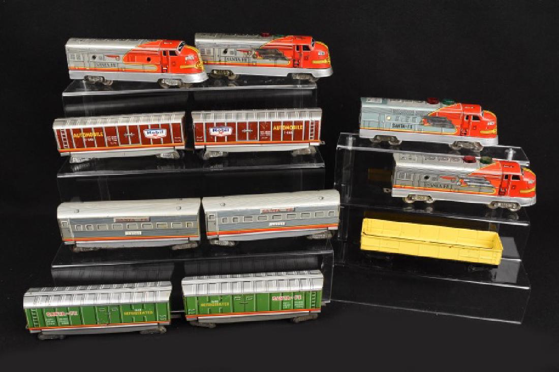 1950's Japan Tin Litho Ho Scale Train Set