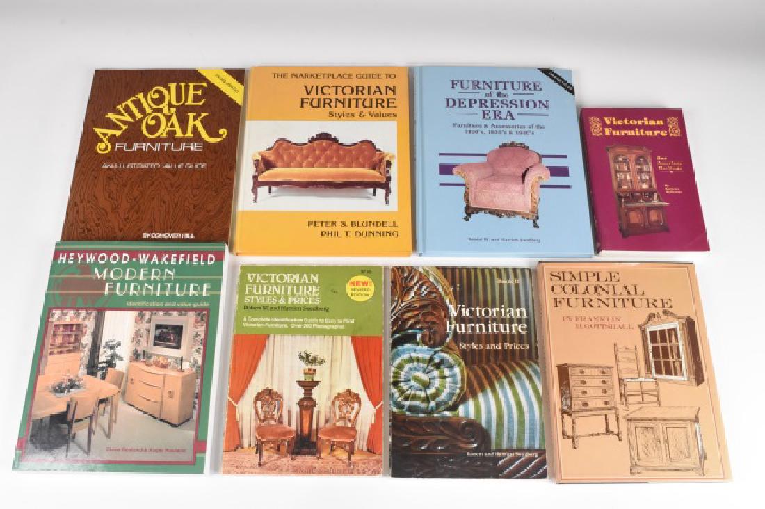 (8) Antique Furniture Reference Guides