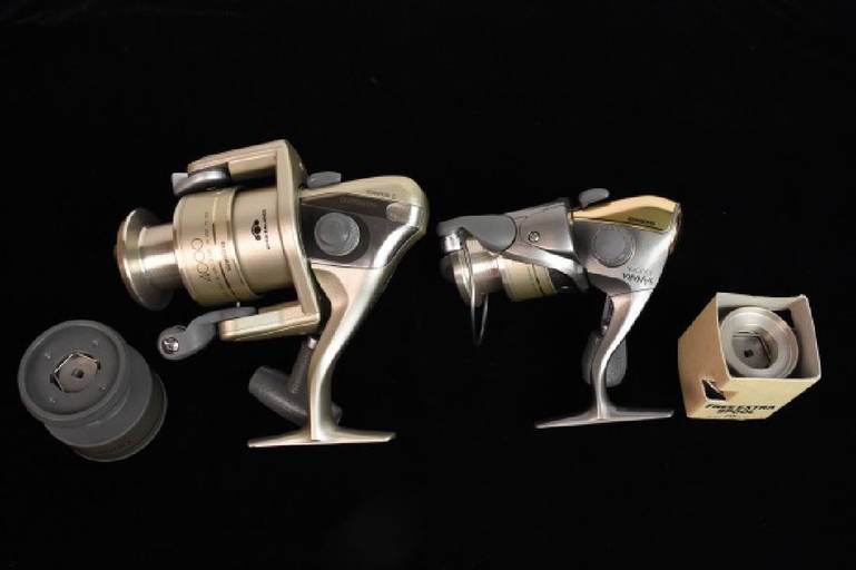 Shimano Sahara Fishing Reels; 1000fa & 4000fb