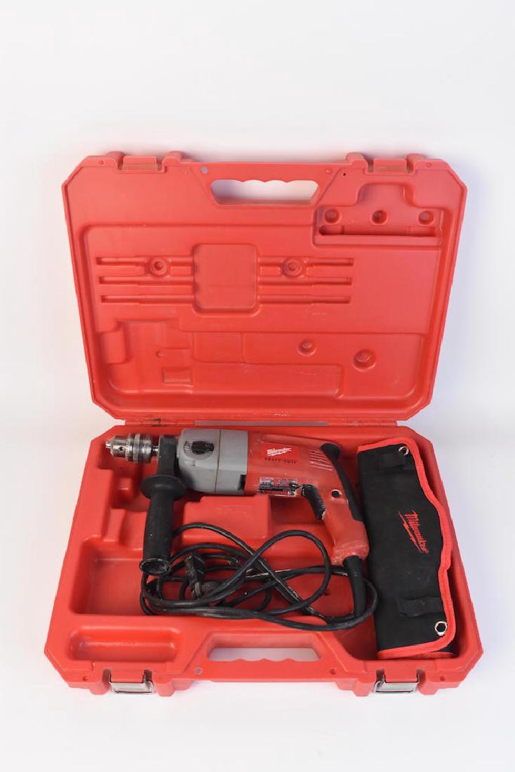 Milwaukee Heavy Duty Hammer Drill w/ Bits