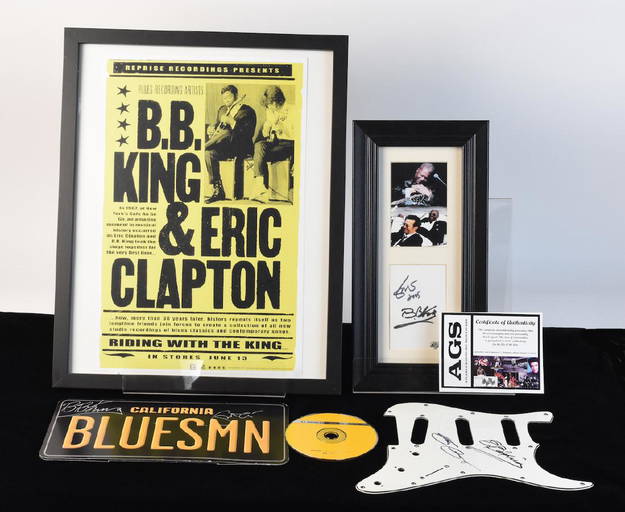 Bb King & Eric Clapton Signed Collection