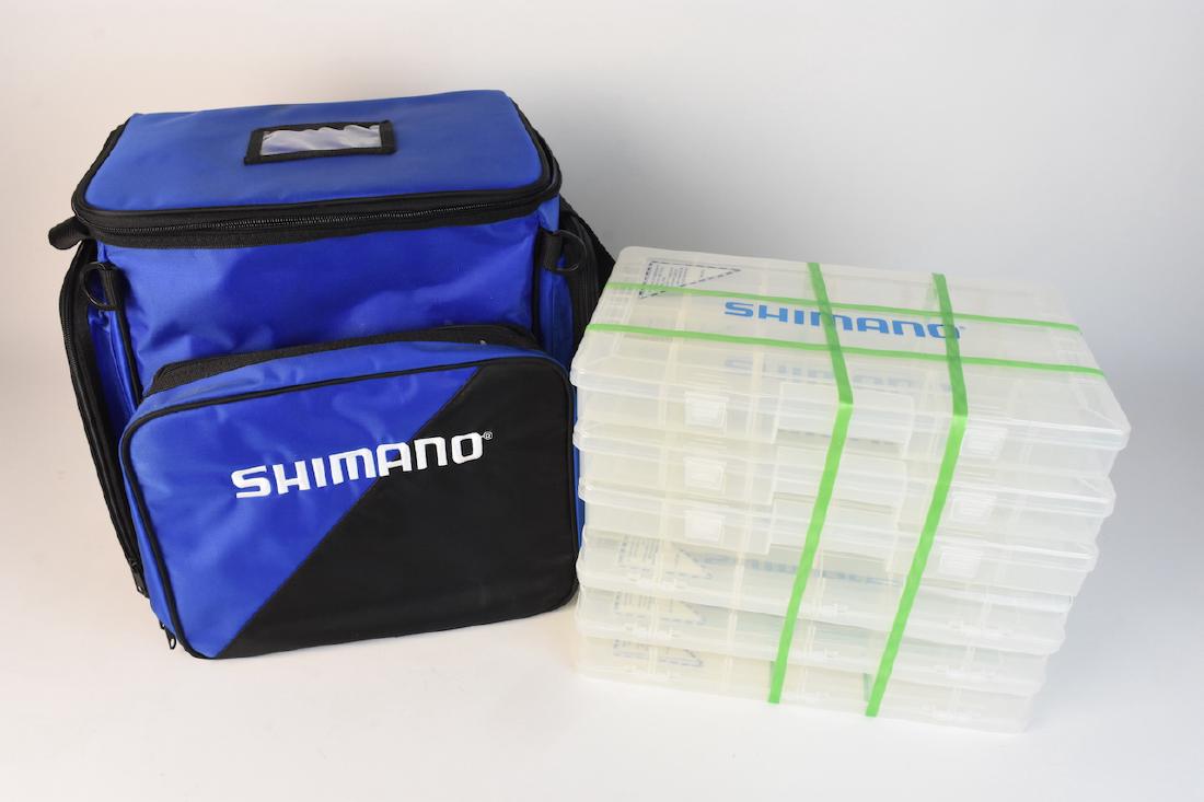 Shimano Vertical Stack Tackle Box & Rod Tube