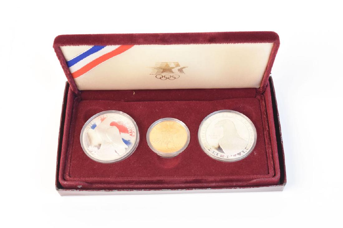 United States Olympic Coin Set W/ $10 Gold Coin
