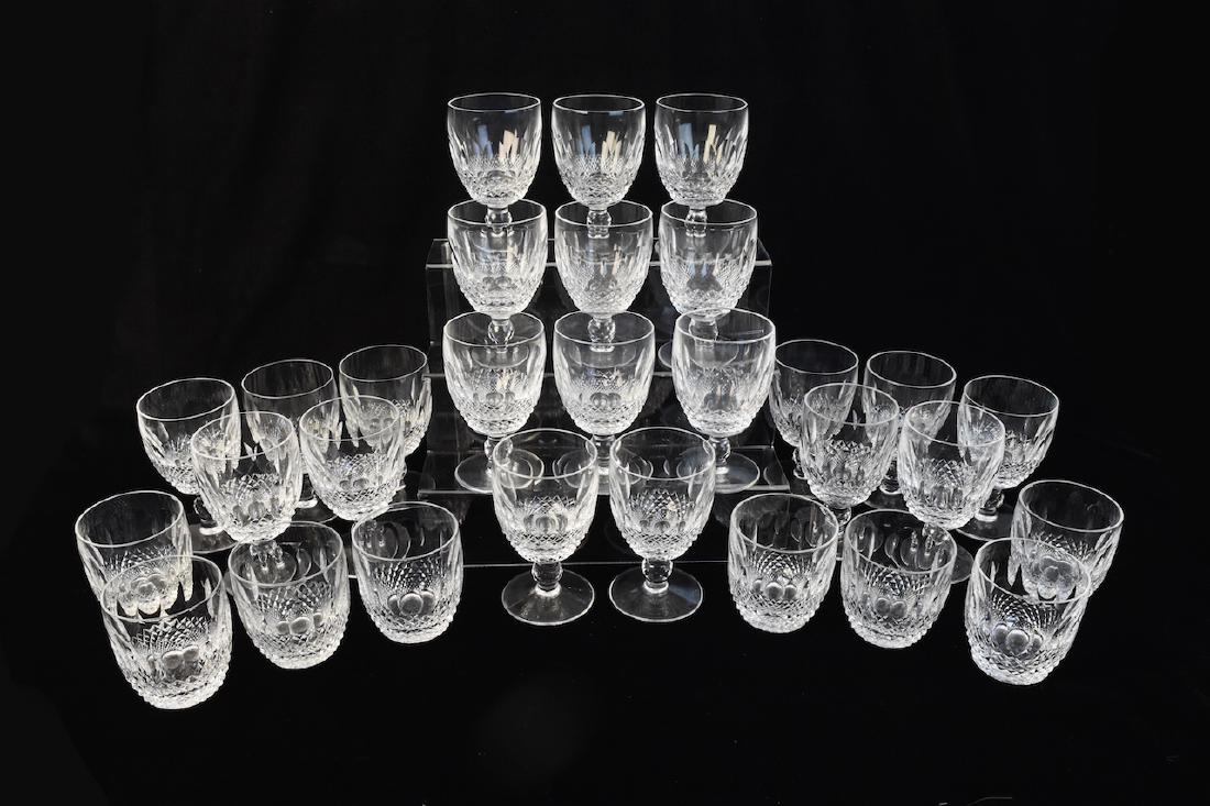 (29) Pc Waterford Crystal Colleen Collection