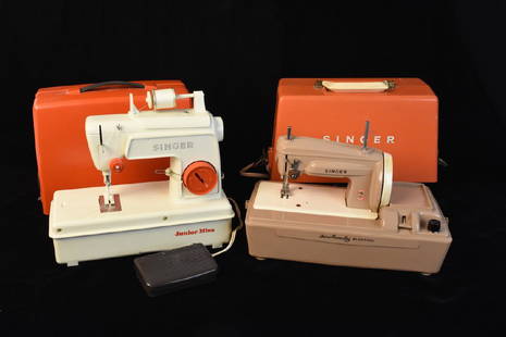 Singer Sewing Machine & Cover