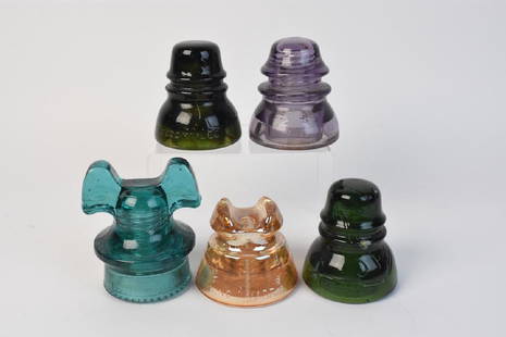 Pyrex Corning Three Tiered Antique Glass Insulator
