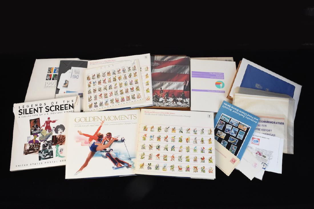 Stamp Collection From Retired Us Postal Worker