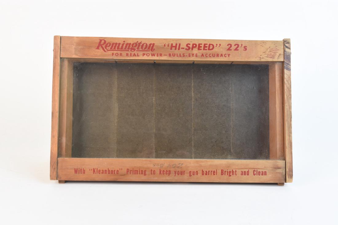 Remington Advertising Countertop Display Case