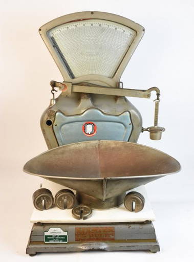 Antique Detroit Automatic Scale Co. Counter Scale