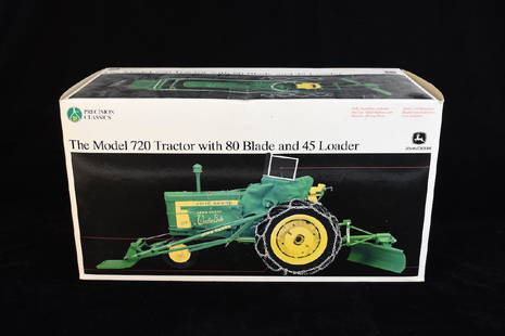 1980 John Deere 1050 Tractor With Jd 80 Loader