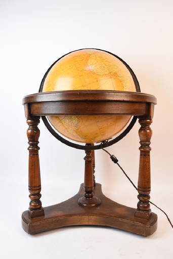 Cram Lighted Heirloom Floor Globe