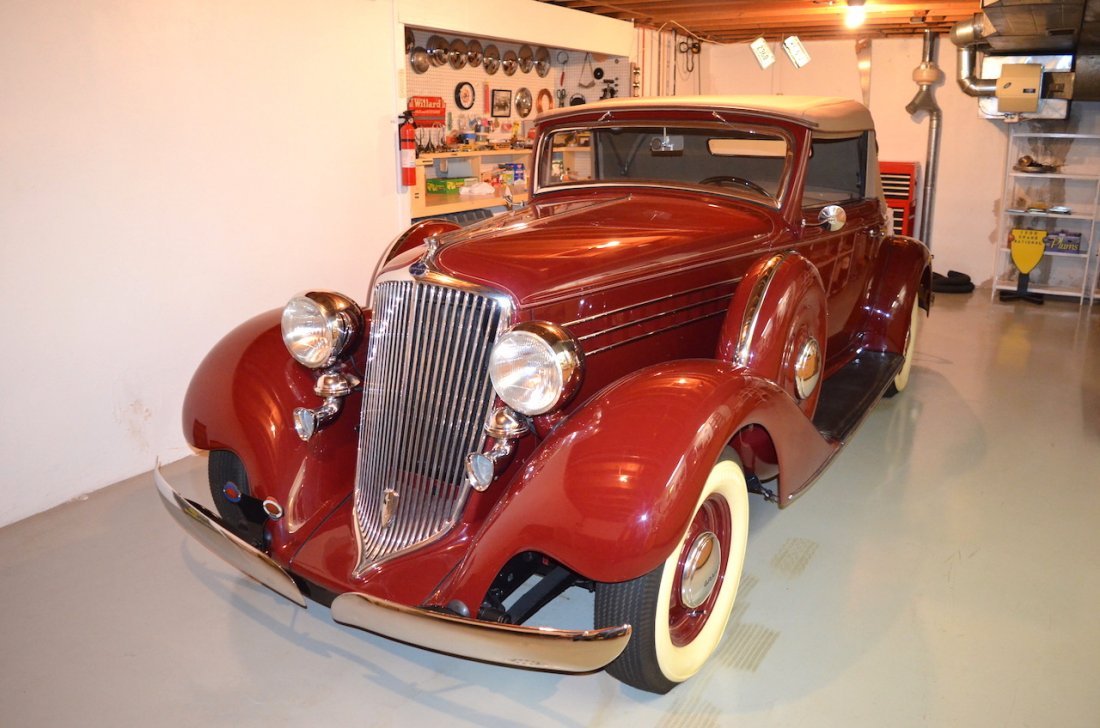 1934 GRAHAM CONVERTIBLE COUPE 8 CYLINDER MODEL 67