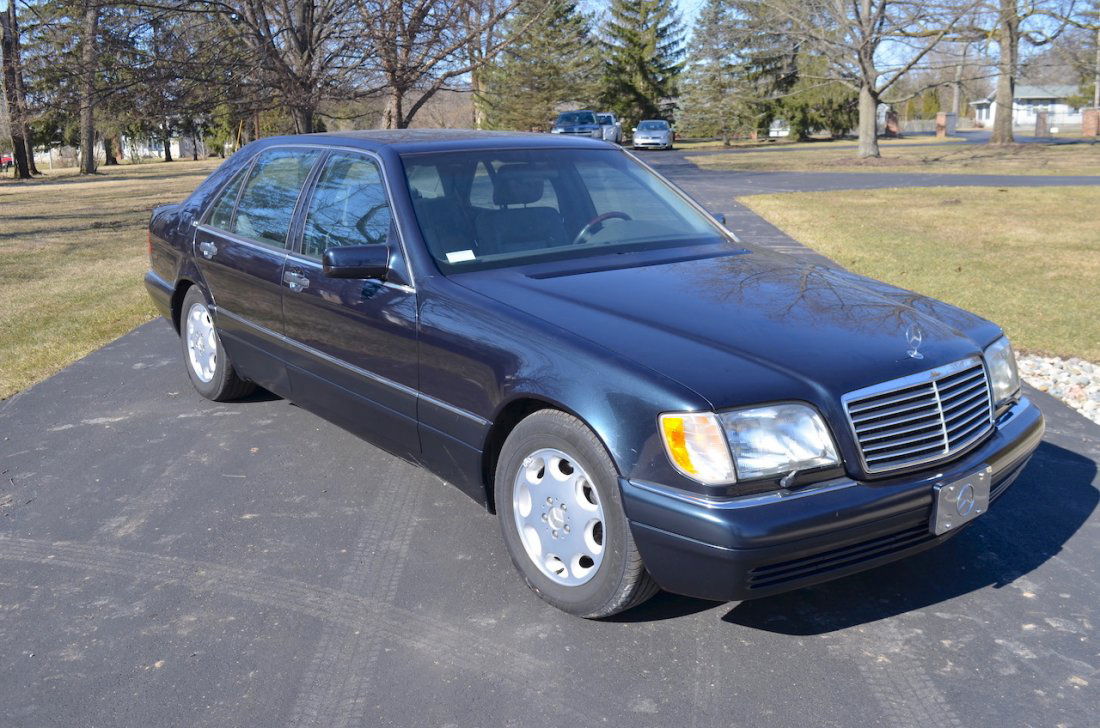 1996 MERCEDES BENZ S 600 SEDAN (23K MILES!)