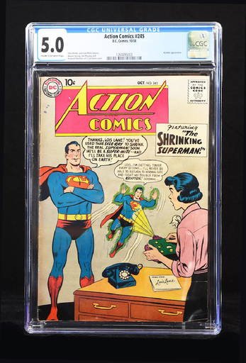 1958 Action Comics #245 Cgc 5.0