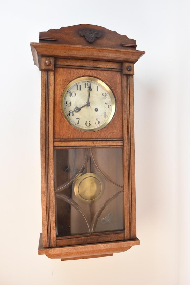 German Wall Clock With Westminster Gong