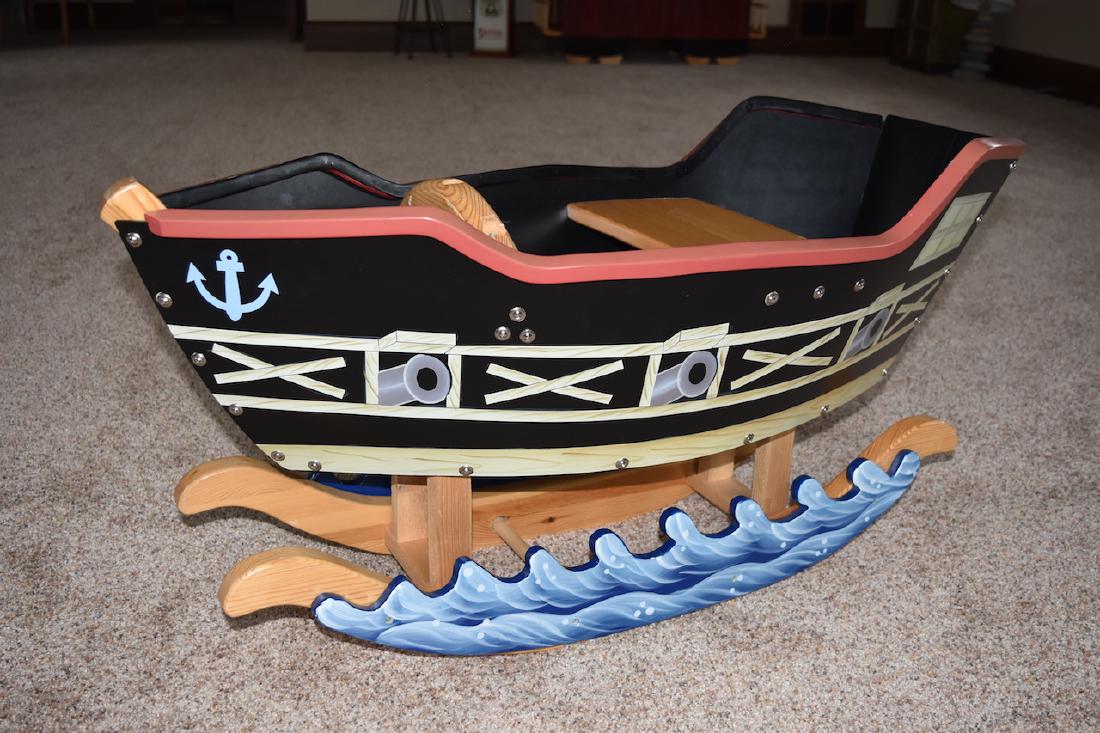 Guidecraft Pirate Ship Retro Rocker