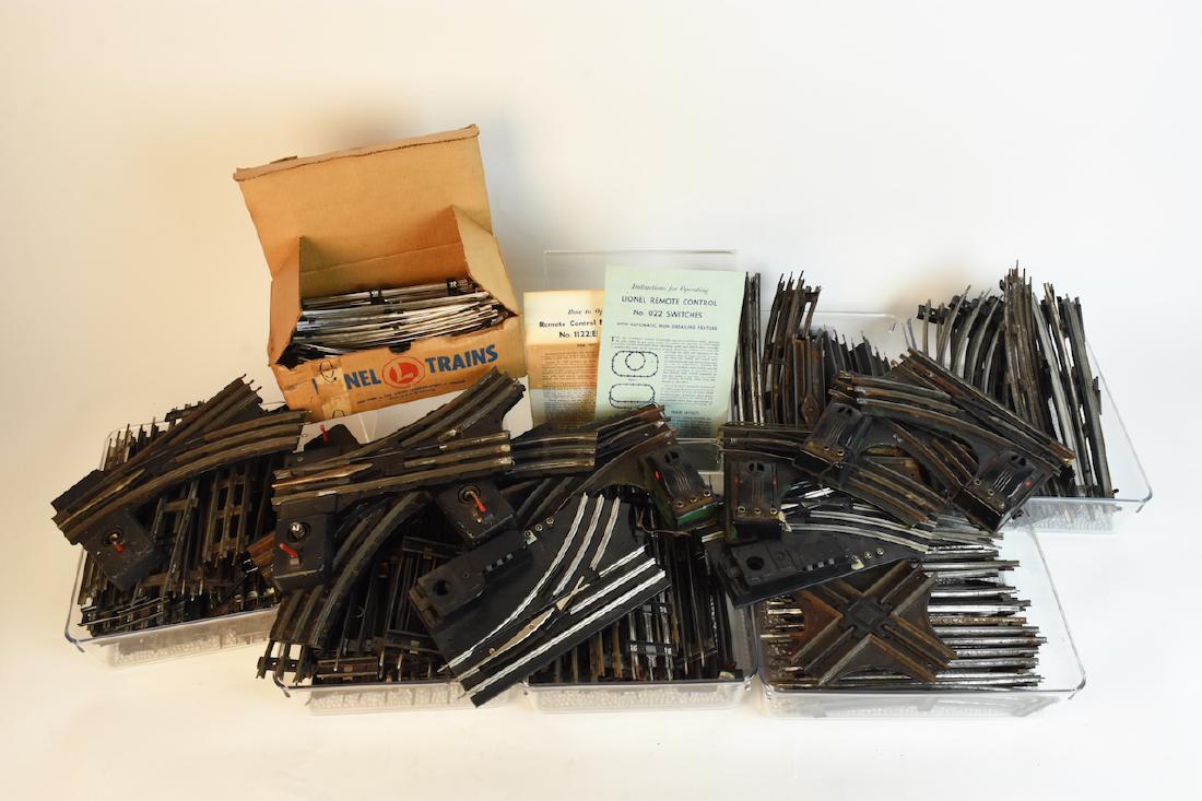 Large Lot Lionel Train Track & Switches