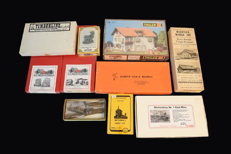 Ho Model Train Buildings