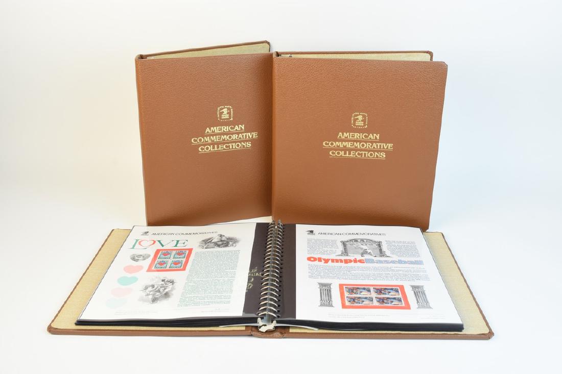 (3) Us Post Office Commemorative Stamp Albums