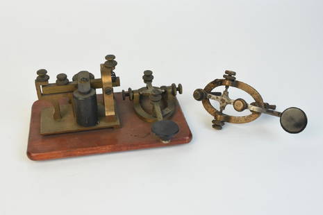 Antique Morse Code Machine.