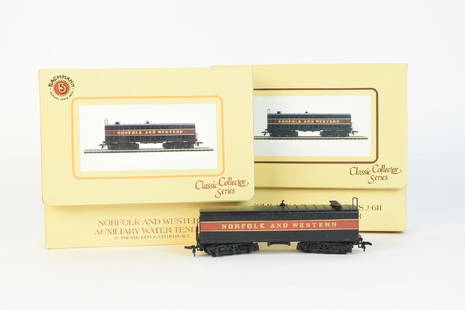 Bachmann Norfolk & Western Auxiliary Water Tender Ho Scale