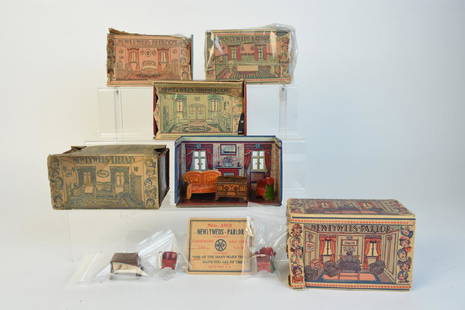 Marx Newlyweds Boxed Room Sets