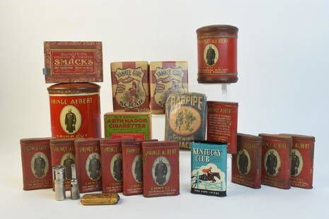Early Tobacco Collection, Including 1911 Poughkeep