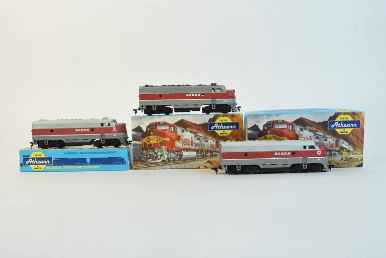 Athearn Monon Road 81, 81b & 84b Model Engines