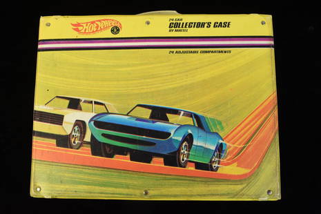 Hot Wheels Collectors Case And Redline Cars