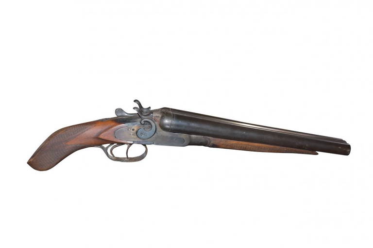 Replica Double Barrel Firearm (#0015) on Apr 13, 2019 | Scheerer ...