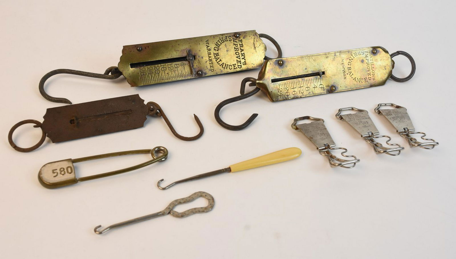 Antique Spring Scales & More